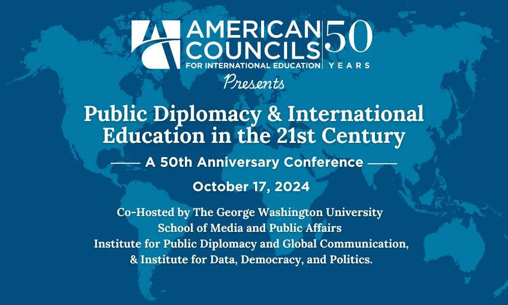 Public Diplomacy & International Education in the 21st Century: A 50th ...